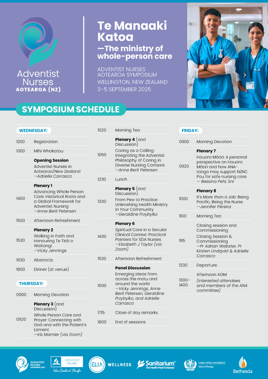 Nurses Schedule – NNZ Simple Events