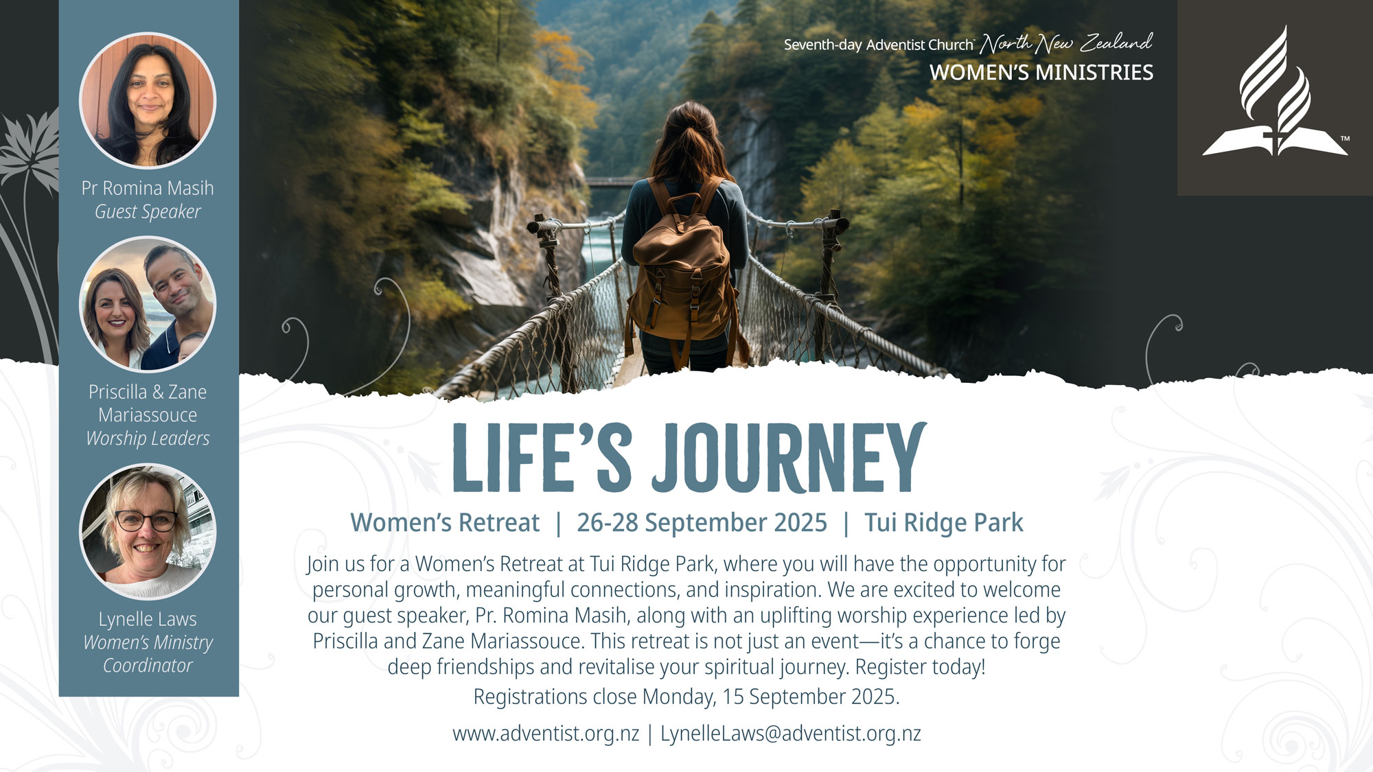 Women’s Retreat – Tui Ridge 2025 – NNZ Simple Events